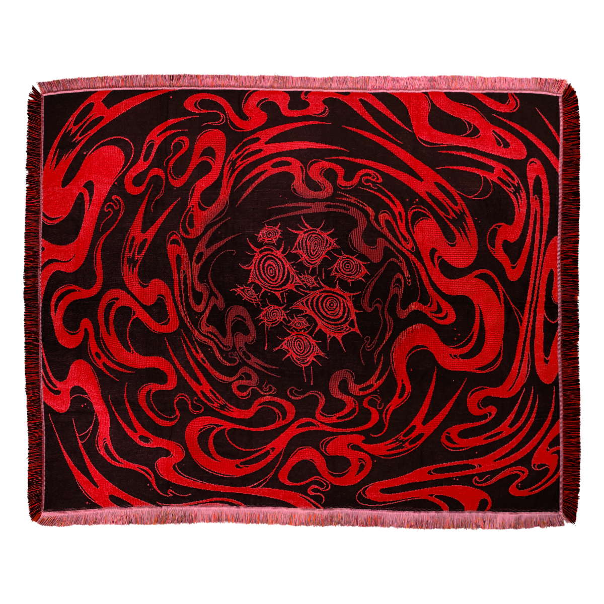 Blood Underworld - Ghost Portal Woven Blanket – Grave Digs - A Dark and ...